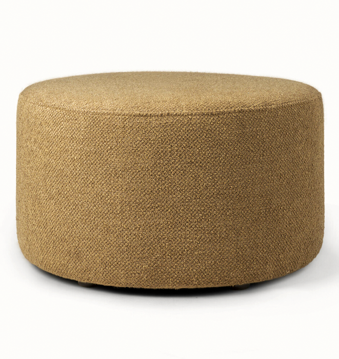 Ethnicraft Barrow Ottoman - Ginger – Kartique